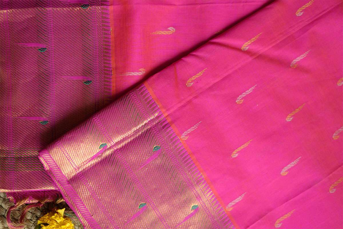 Pure Uppada Handloom Silk | DVPP018 - Diya Collections